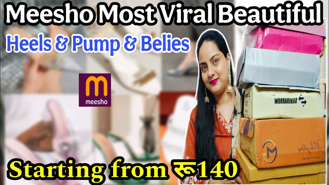 Meesho Partywear Heels Haul l Trendy & Classy Heels 👠 Rs149/- l Meesho ...