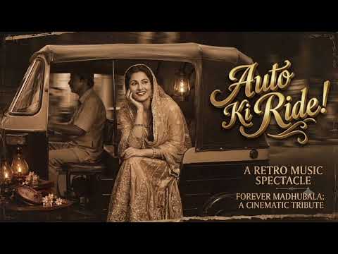 🚕✨ Auto Ki Ride! | Forever Madhubala ❤️ | Retro Bollywood Nostalgia 🎶