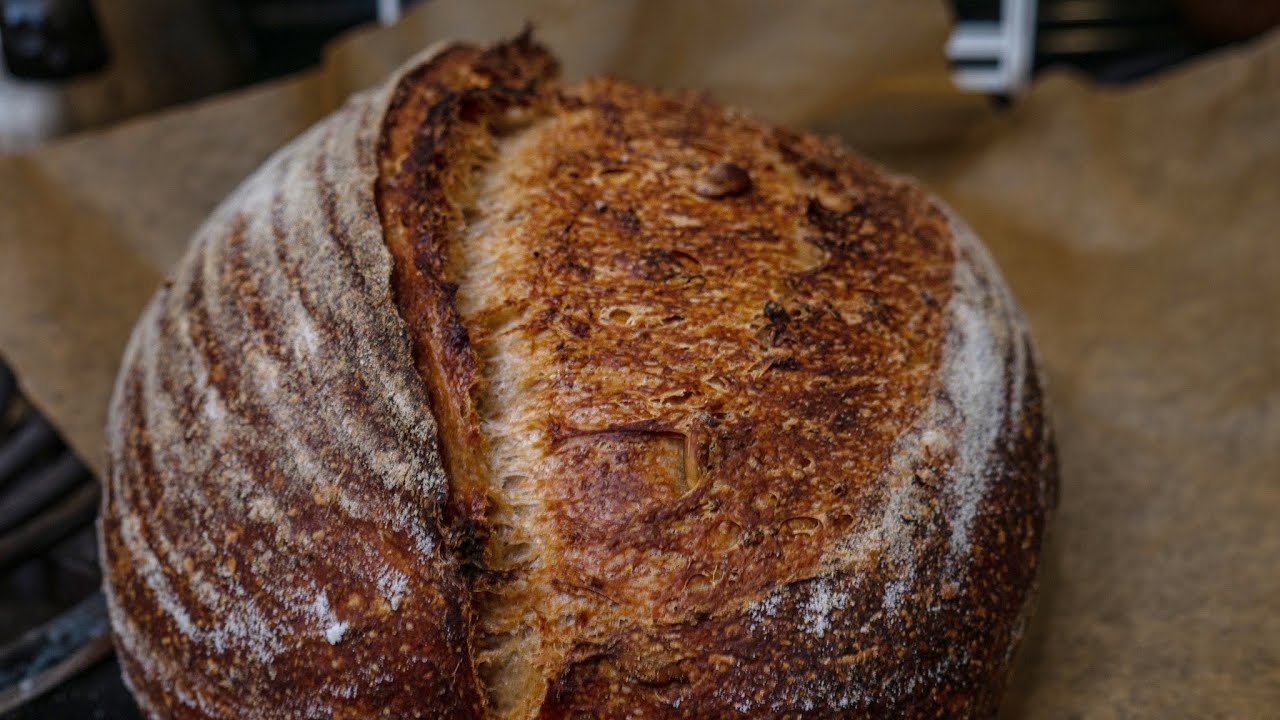 WHOLE WHEAT MULTIGRAIN BREAD (SOURDOUGH) - YouTube