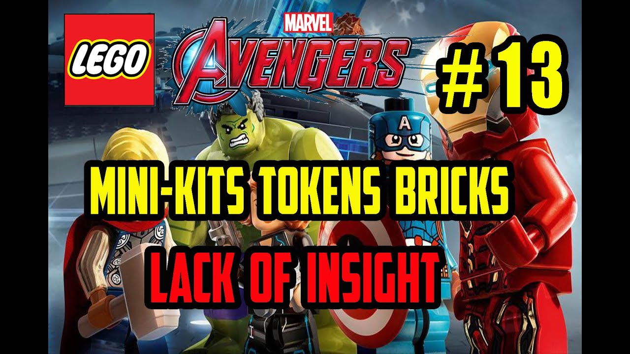 LEGO Marvel Avengers - Lack Of Insight - Mini Kits Tokens Bricks - YouTube