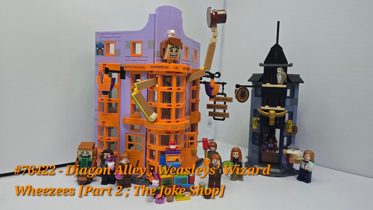 [LEGO Build] Harry Potter #76422 - Diagon Alley : Weasleys' Wizard ...