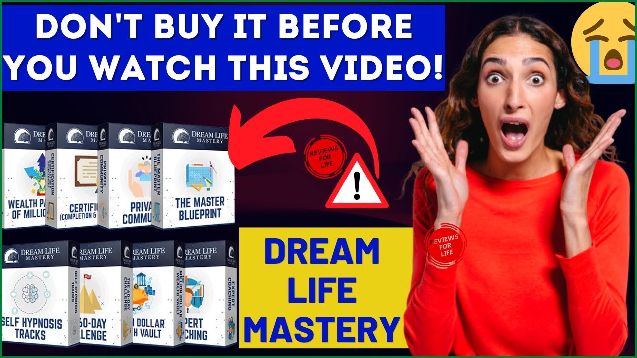 Dream Life Mastery Review⚠️WAIT Don't Buy Dream Life Mastery Before ...