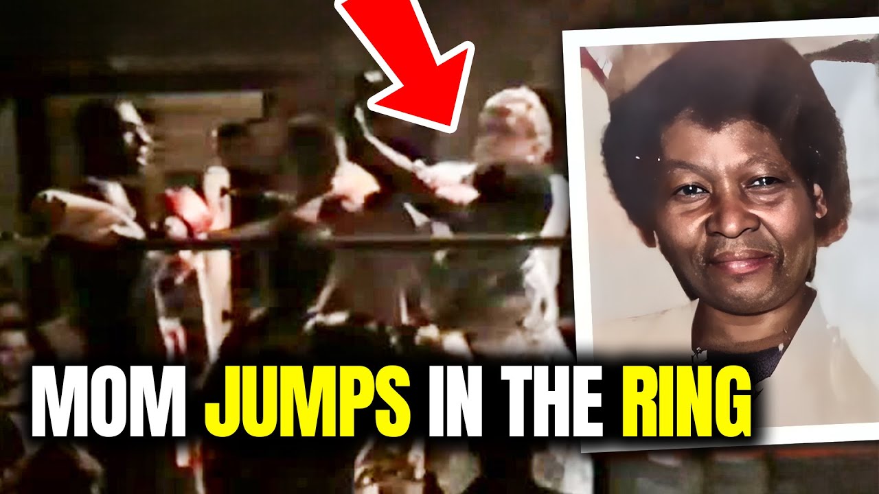 MOM VS BOXER: The Wildest Moment in Boxing History - YouTube