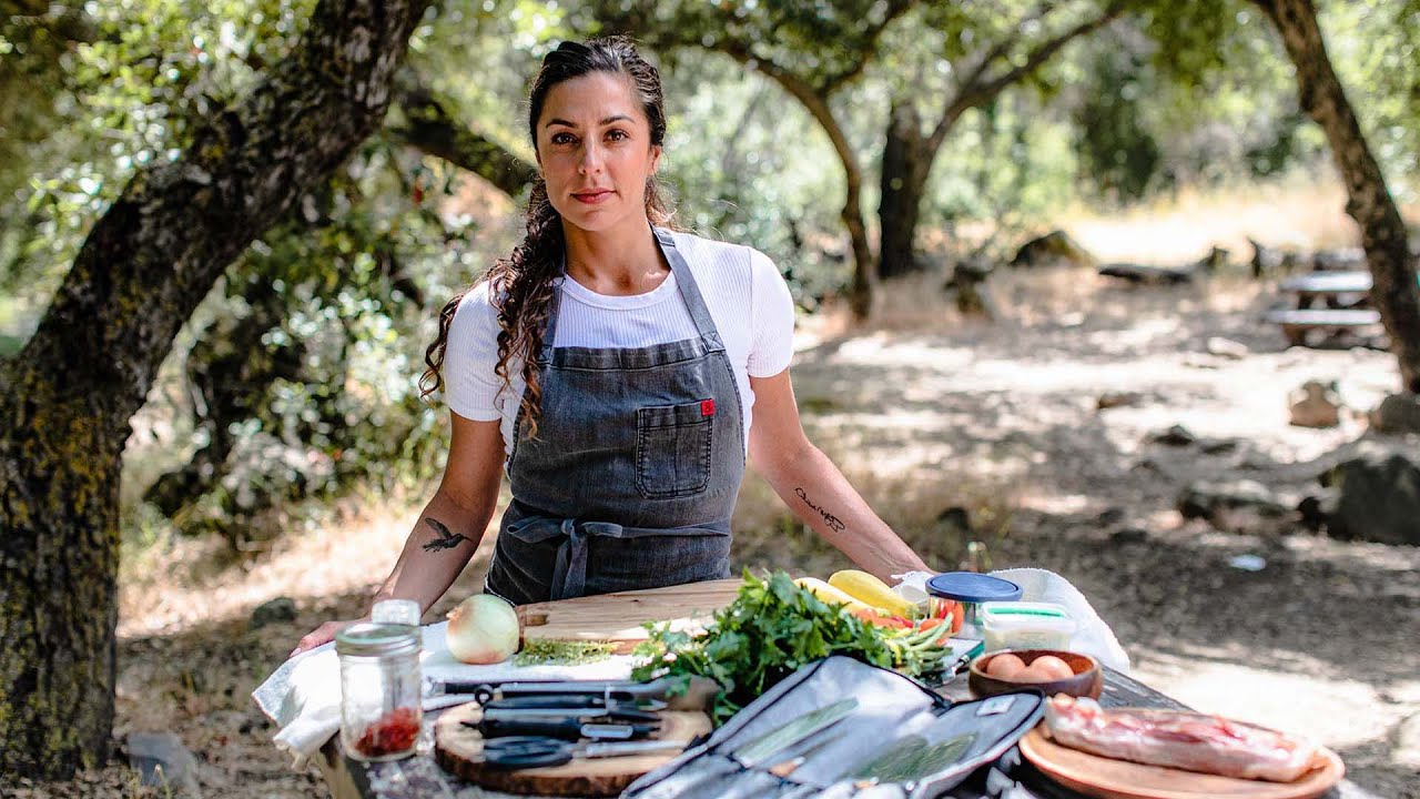Chef Jessica Monty on Outdoor Campfire Cooking - YouTube