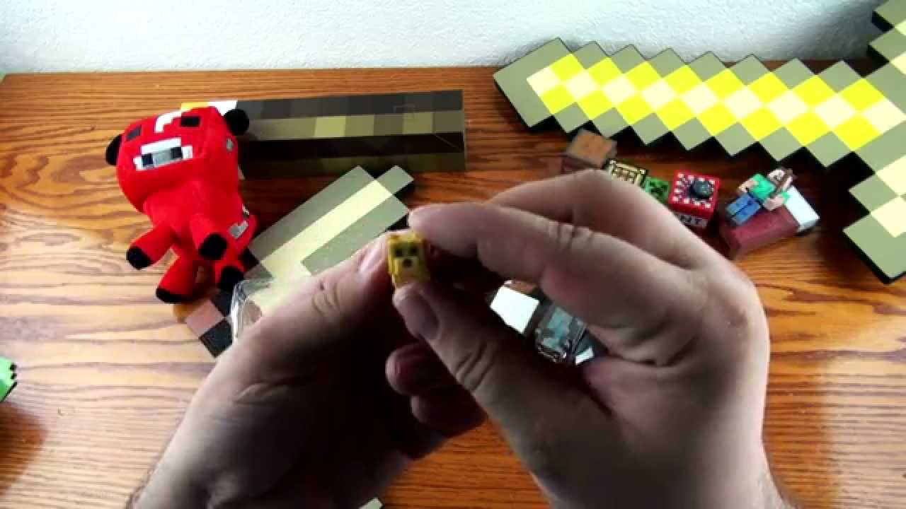 NEW minecraft toys - YouTube