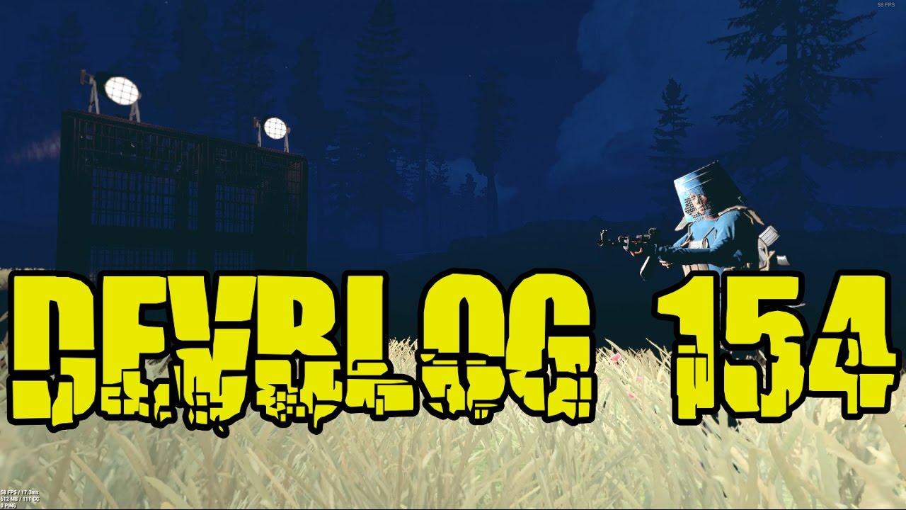 Rust Devblog 154 - Прожекторы, самодельные прицелы и мыло - YouTube