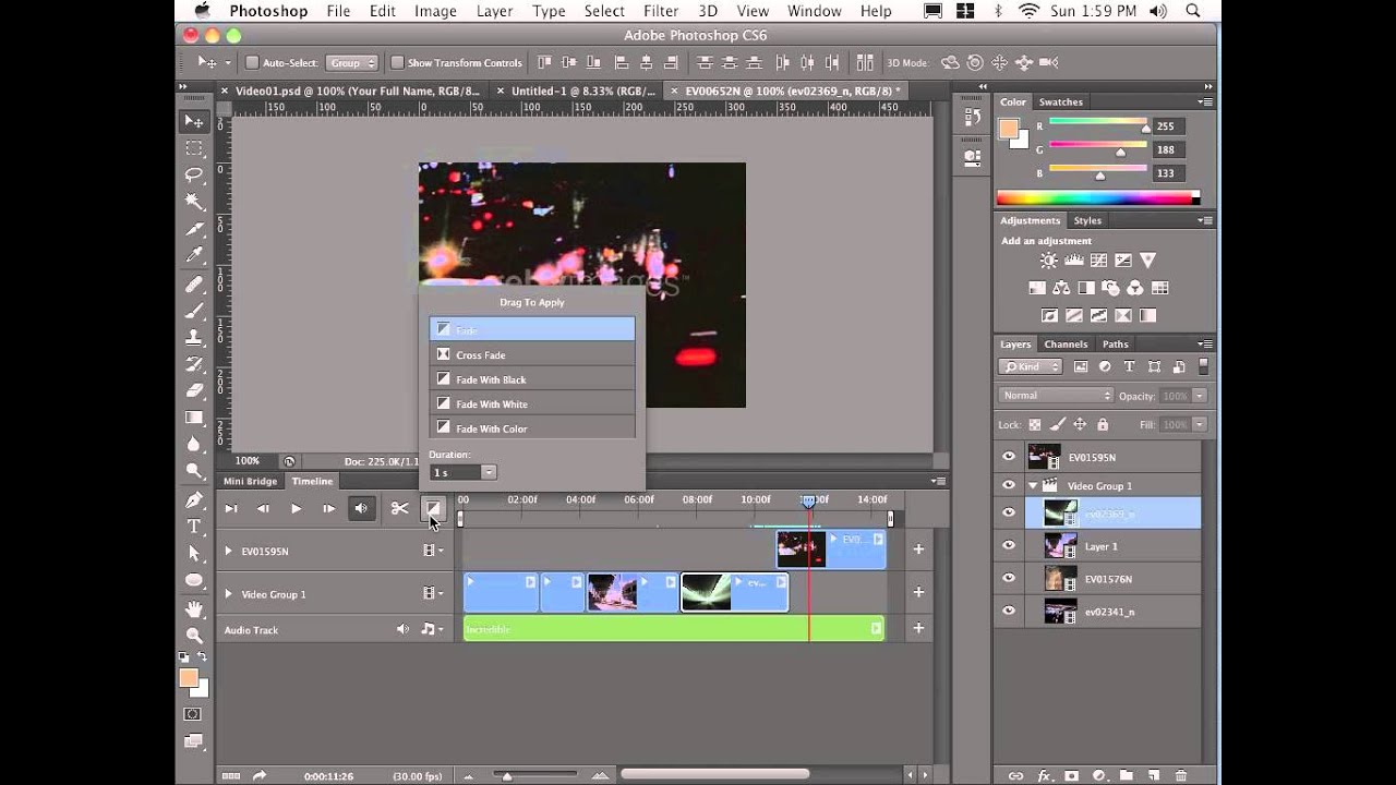 Working with Video in Photoshop - YouTube