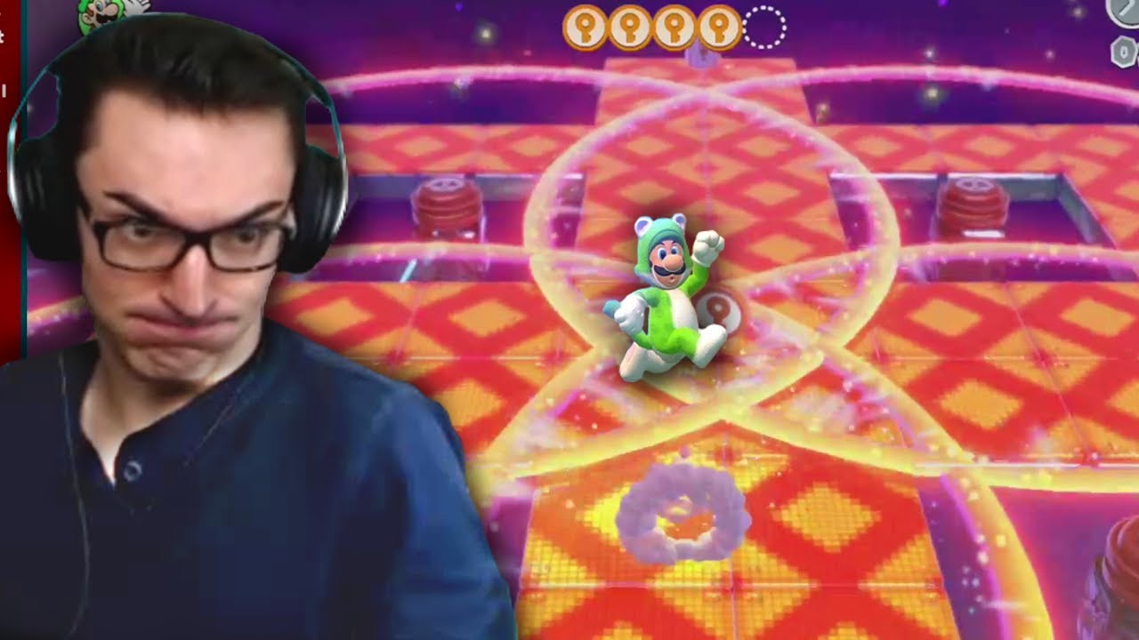 Mario Speedrunner Tries Champions Road for the First Time - YouTube