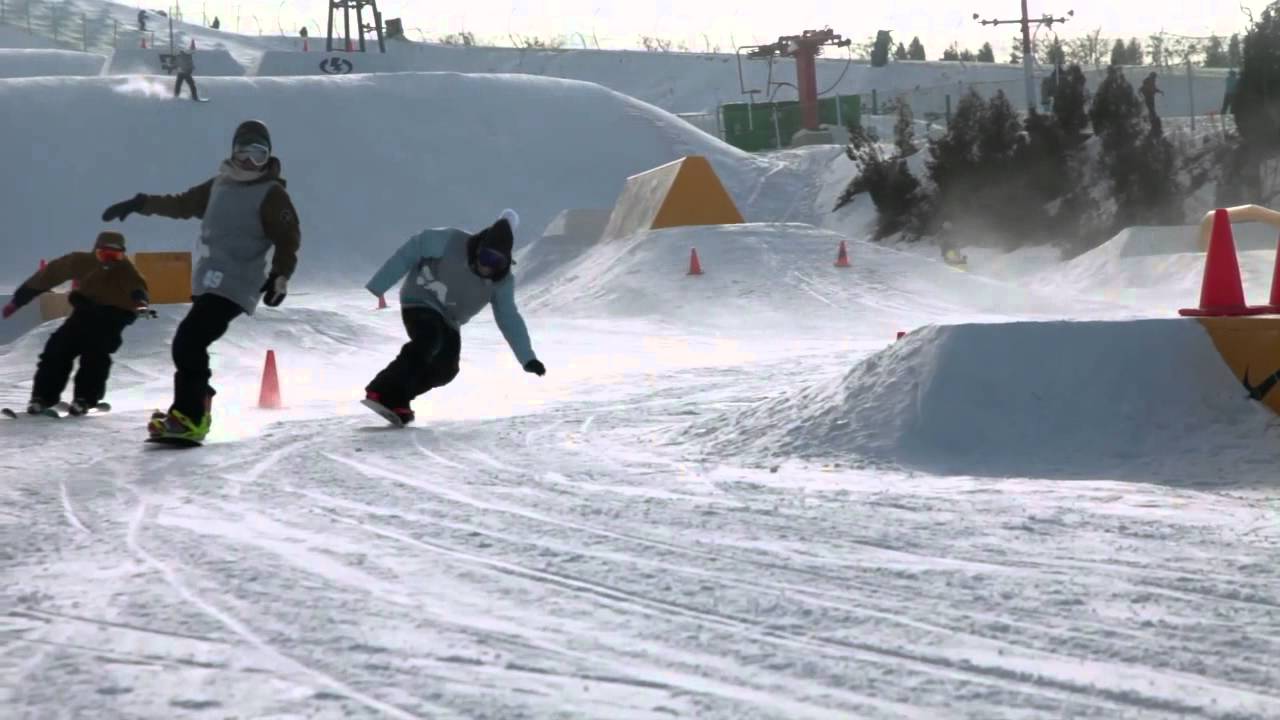 SBF HK SNOWBOARD JAM 2012 - YouTube