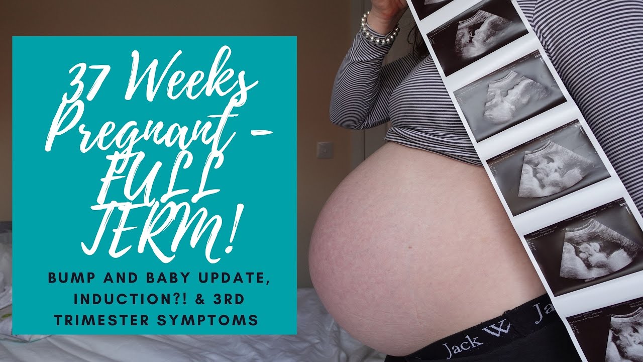 37 WEEKS PREGNANT | FULL TERM PREGNANCY UPDATE | 3RD TRIMESTER SYMPTOMS ...