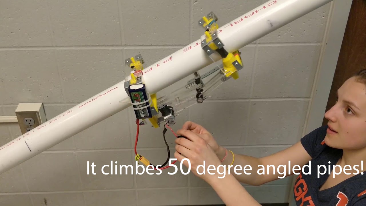 ME370 Pipe Climber - YouTube