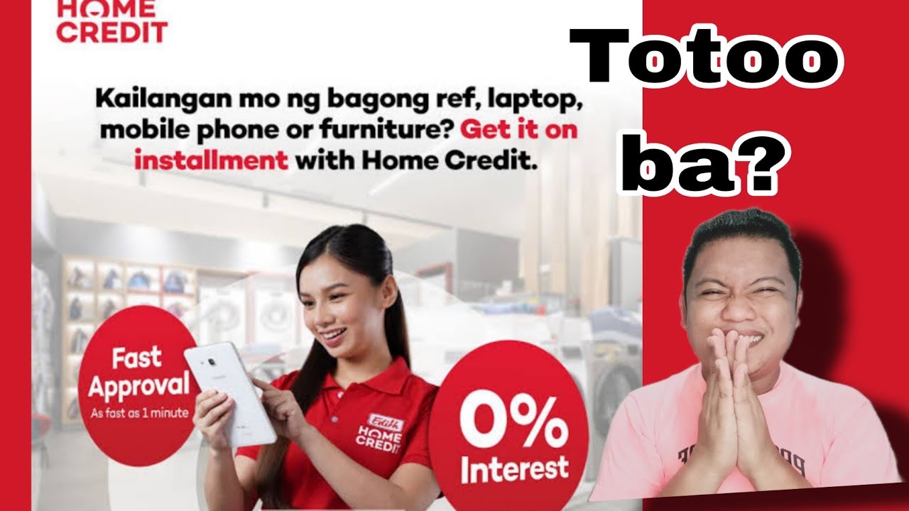 Paano ma avail ang 0% interest sa Home Credit? -Totoo ba ito? - YouTube