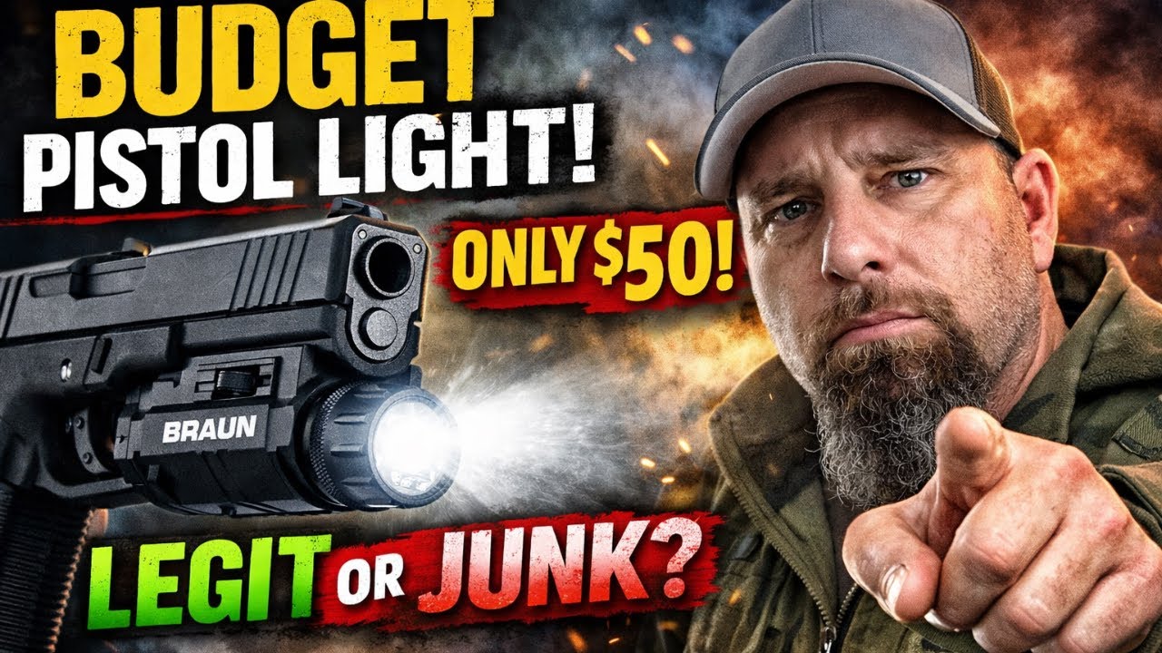 Harbor Freight Braun Pistol Weapon Light Review - YouTube