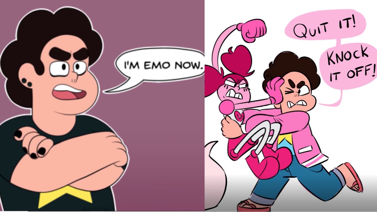 Steven Desperately Needing Therapy 2 (Steven Universe Comic Dub) - YouTube