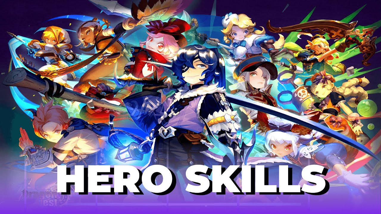 HERO SKILLS [All Class] Dragon Nest SEA - YouTube