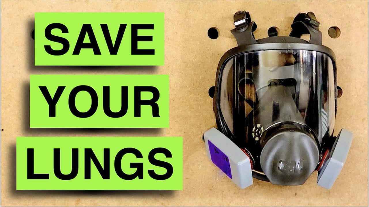 Full Face Protection with 3M 6800 Facepiece Mask Reusable Respirator ...