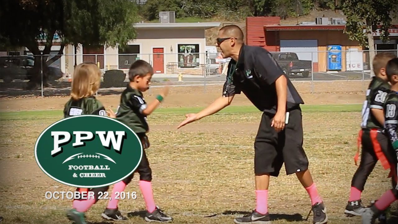 Poway Titans - Flag Football (10/22/16 Highlight) - YouTube