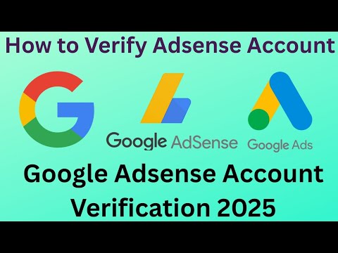 How to Verify Google Adsense Account Google Adsense Identity ...