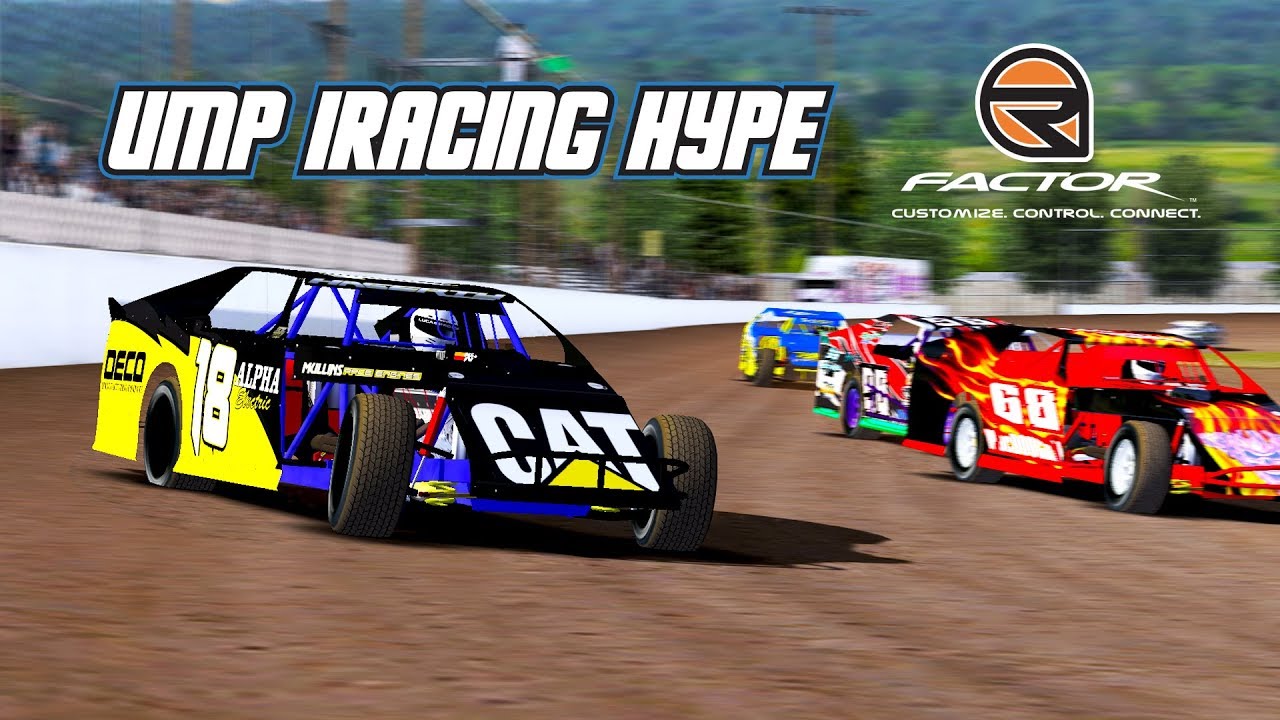 rFactor: UMP iRacing Hype! (UMP Modifieds @ Fremont) - YouTube