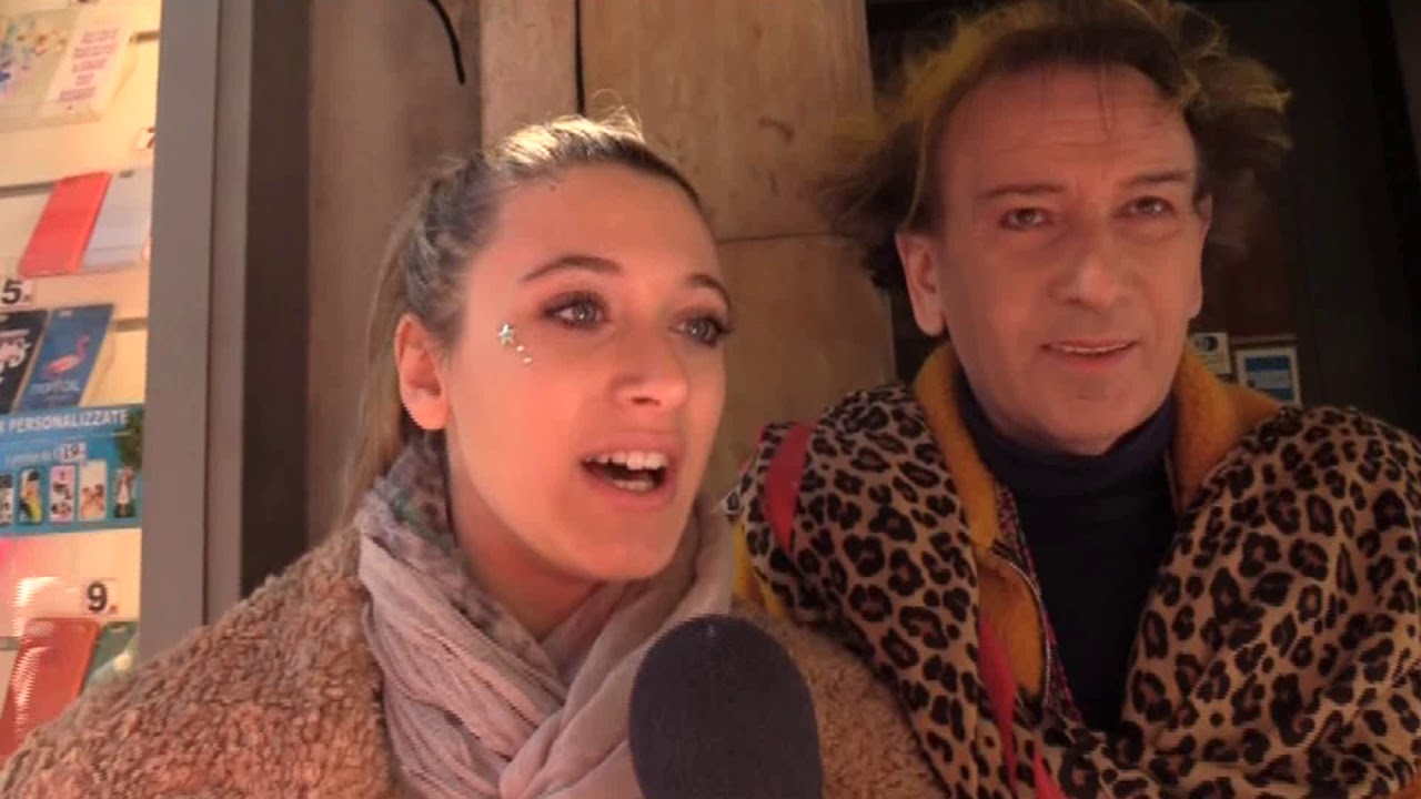 SOLANGE A SANREMO CON LA CANTANTE SOFIA PASQUINI STELLA - YouTube