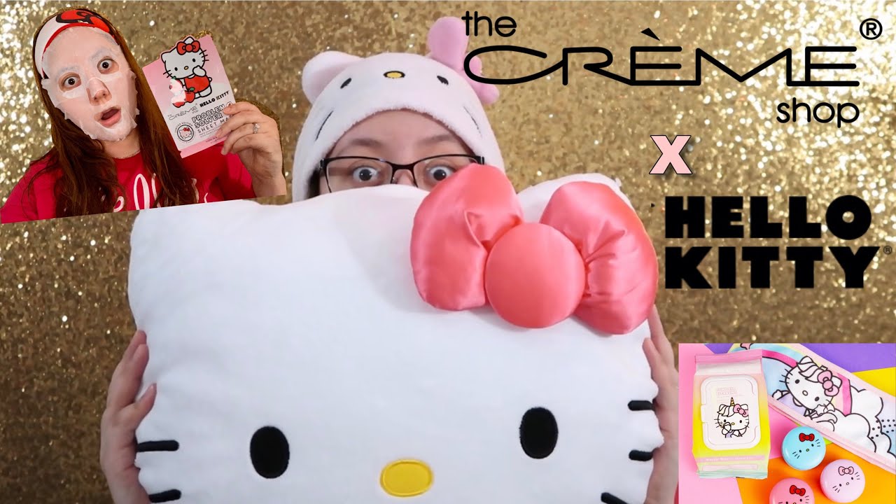 THE CRÈME SHOP x HELLO KITTY (CVS) | SHEET MASK REVIEW | Unboxing - YouTube