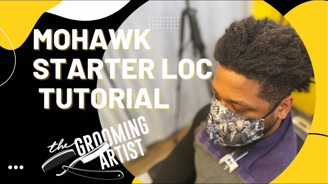 Starter Locs Mohawk w/ Style Tutorial ! #dreads #locs Follow Me On IG ...