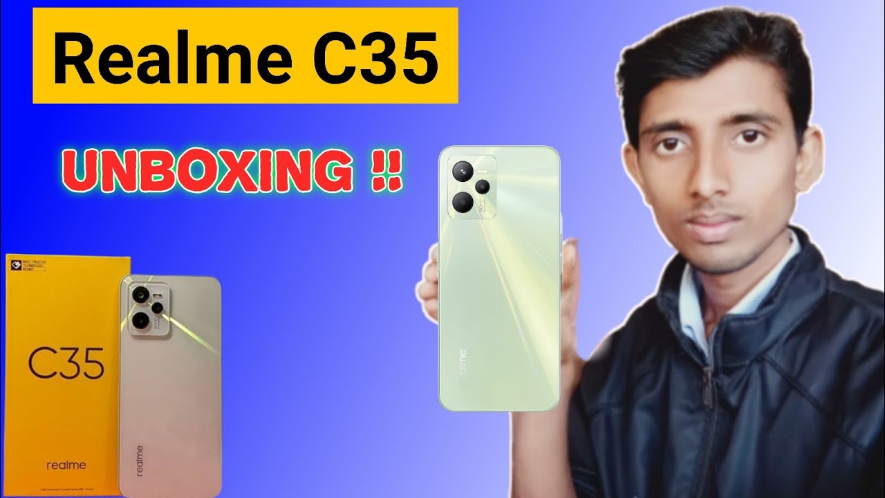 Realme c35 Unboxing 4GB/128GB & Quick Review !! First Look, Features ...