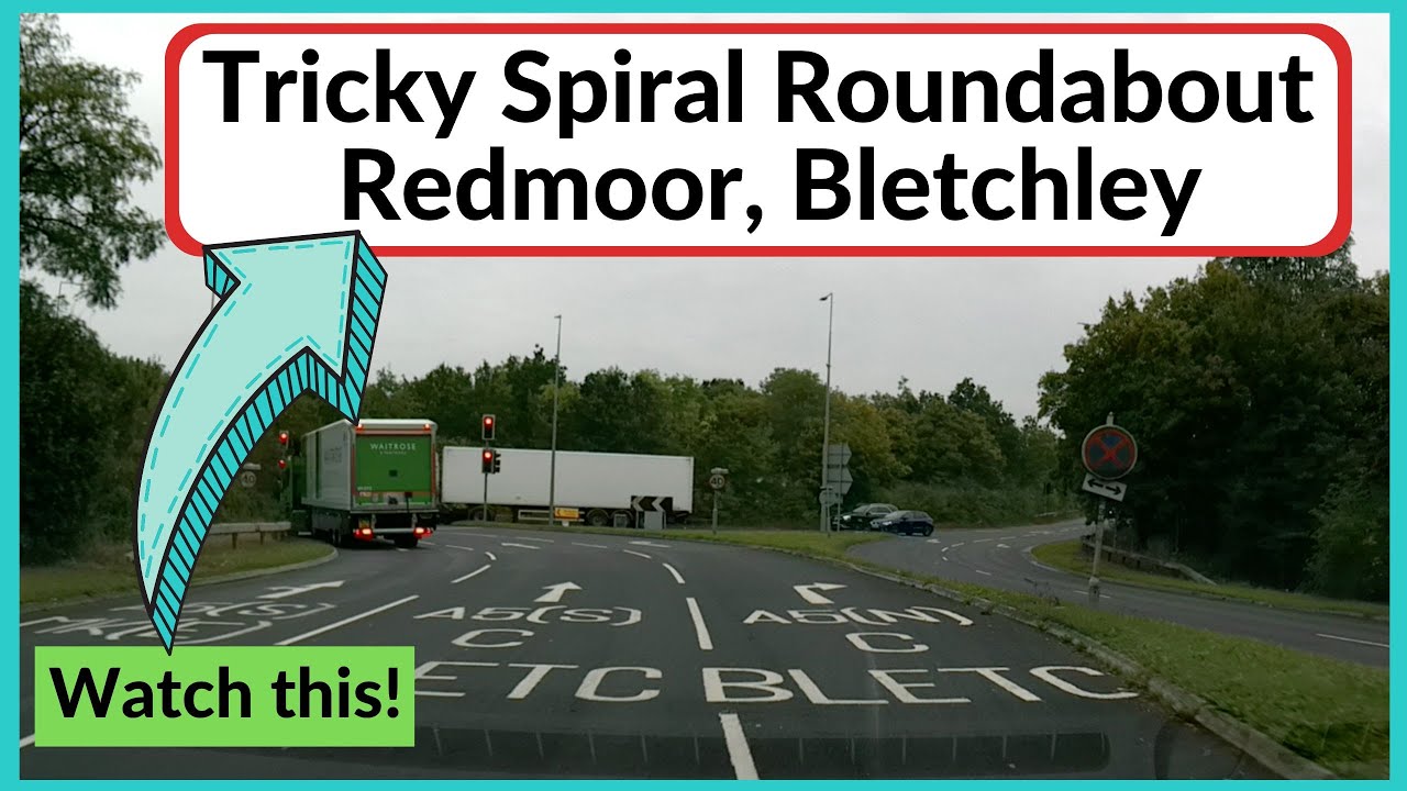 Redmoor Spiral Roundabout - YouTube