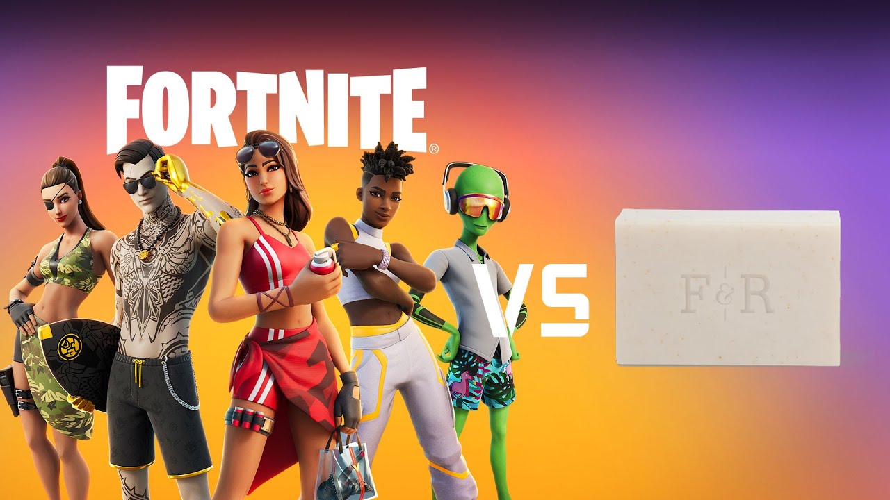 3 Fortnite Kids VS 1 Bar of Soap - YouTube