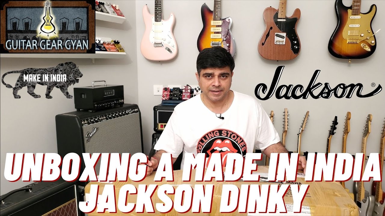 Unboxing A Jackson Made In India - YouTube