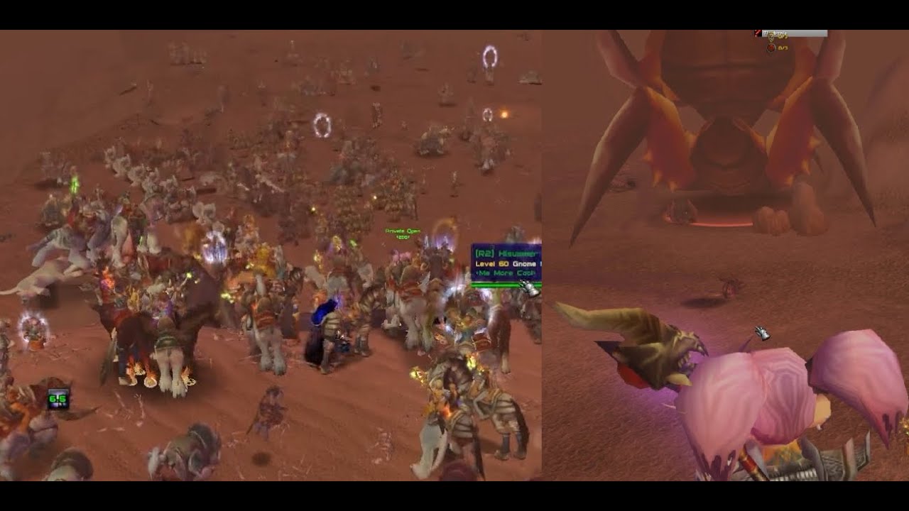 Scepter Quest Bosses / 10 Hour War / AQ40 Opening / AQ40 BWL [zoo ...