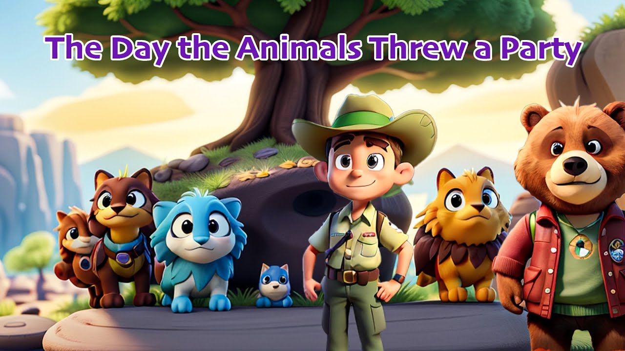 The Day the Animals Threw a Party | Acheee HaHa TV | AHTV | Stories ...