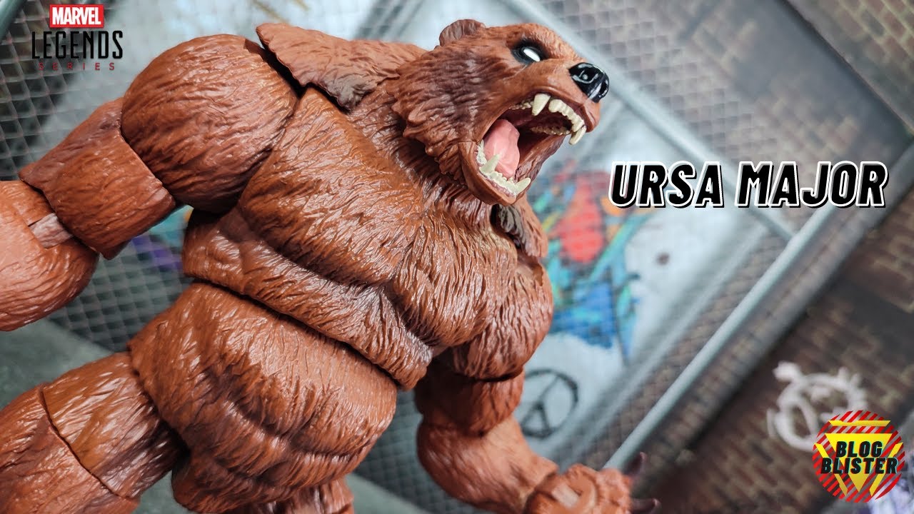 Marvel Legends Ursa Major BAF Revision Review En Español - YouTube