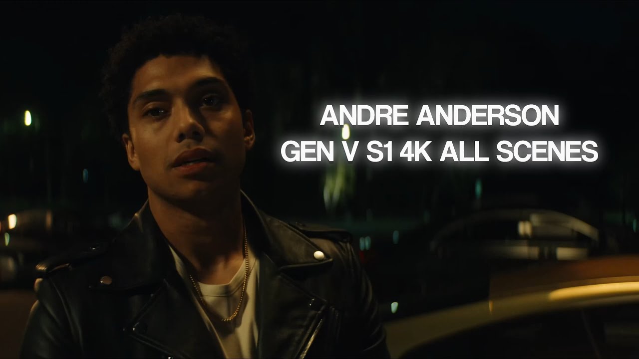 Andre Anderson Gen V S1 All Scenes 4K (Link in desc) - YouTube