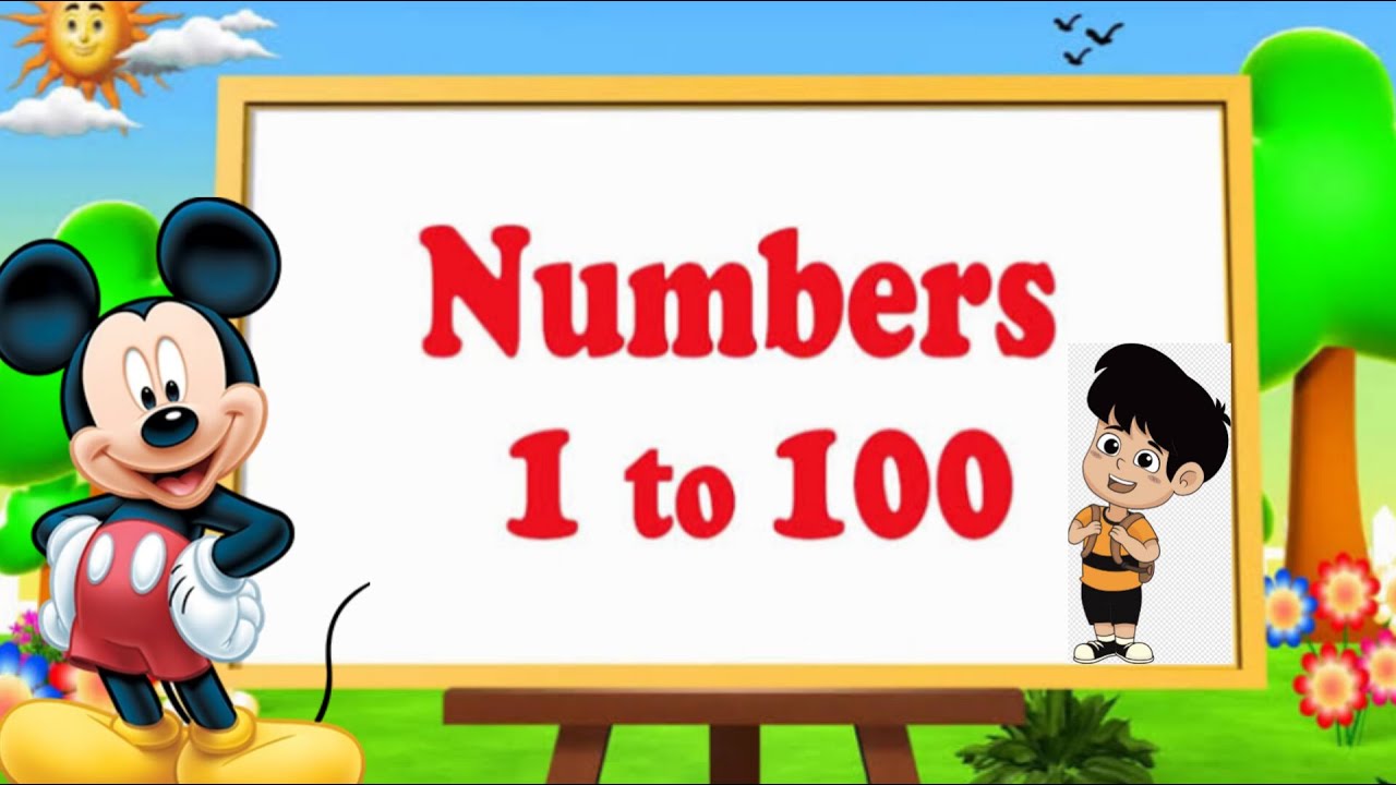 Learn Counting with fun ! | 1 to 100 Number Song | Learning for ...