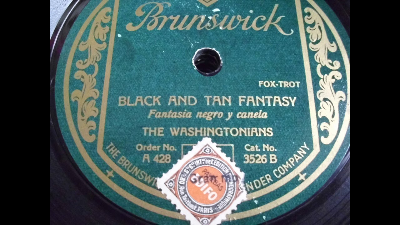 The Washingtonians: Black and tan fantasy - YouTube