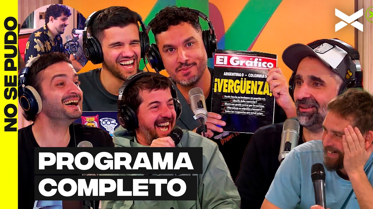 PRIMER PROGRAMA: NO SE PUDO | #NoSePudo | COMPLETO 17/09 | Vorterix ...