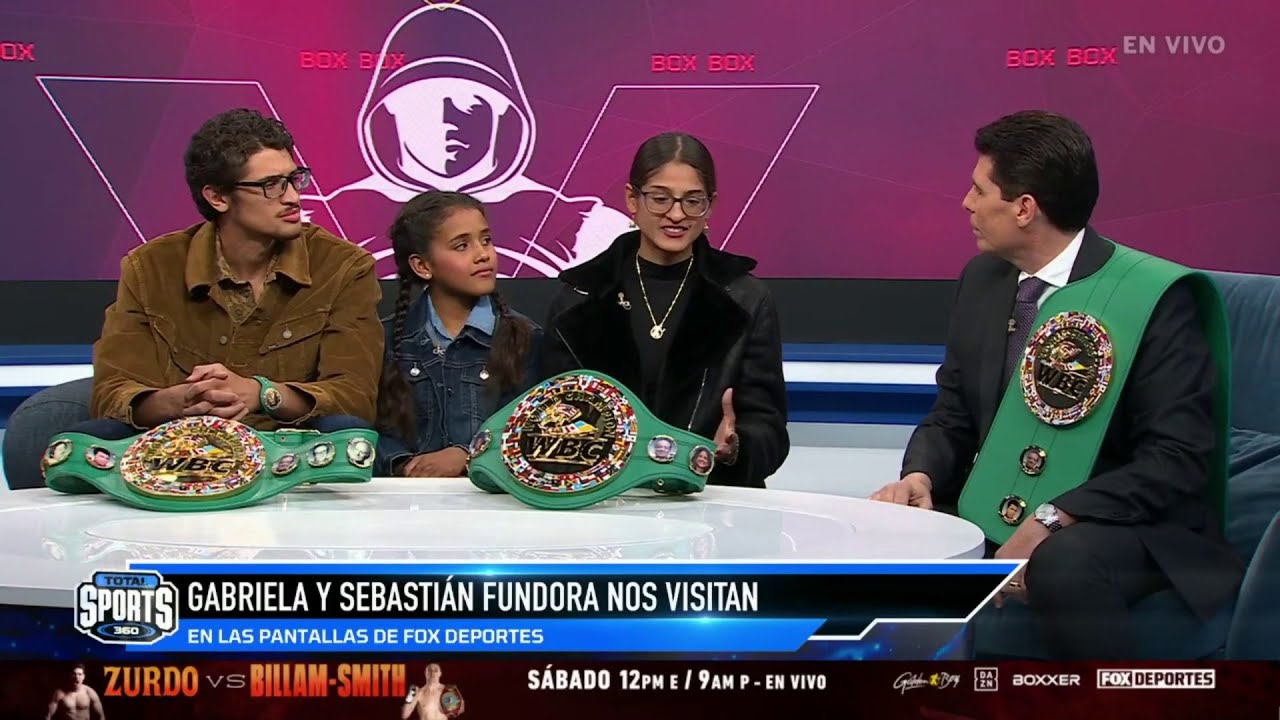 🚨 EXCLUSIVA | Sebastián y Gabriela Fundora, campeones mundiales del boxeo | Total Sports - YouTube