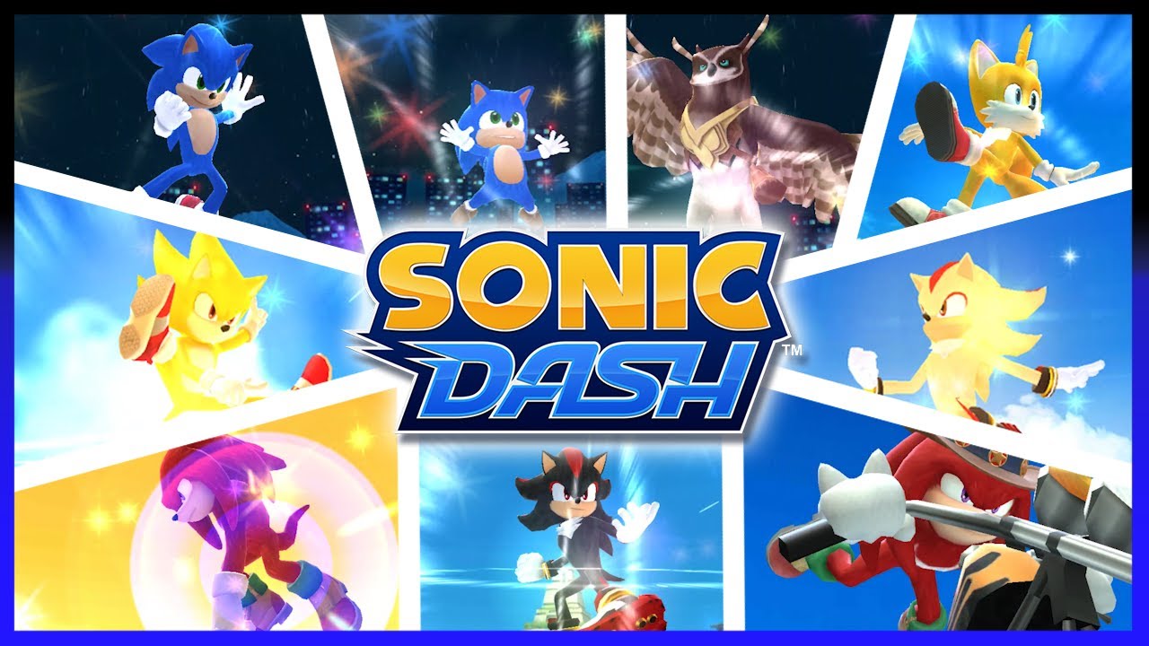 Sonic Dash - All Sonic Movie Universe Characters - YouTube