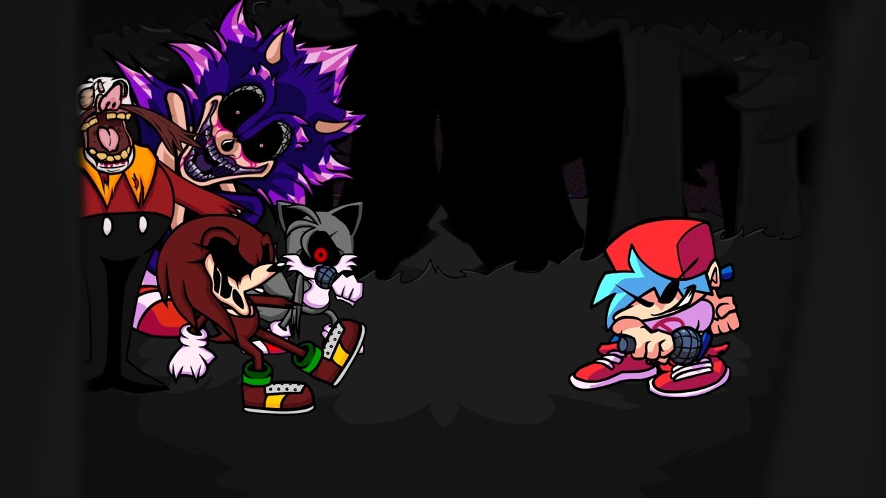 FNF Sonic.exe Endless Trouble Triple Trouble Gang Sings Endless - YouTube