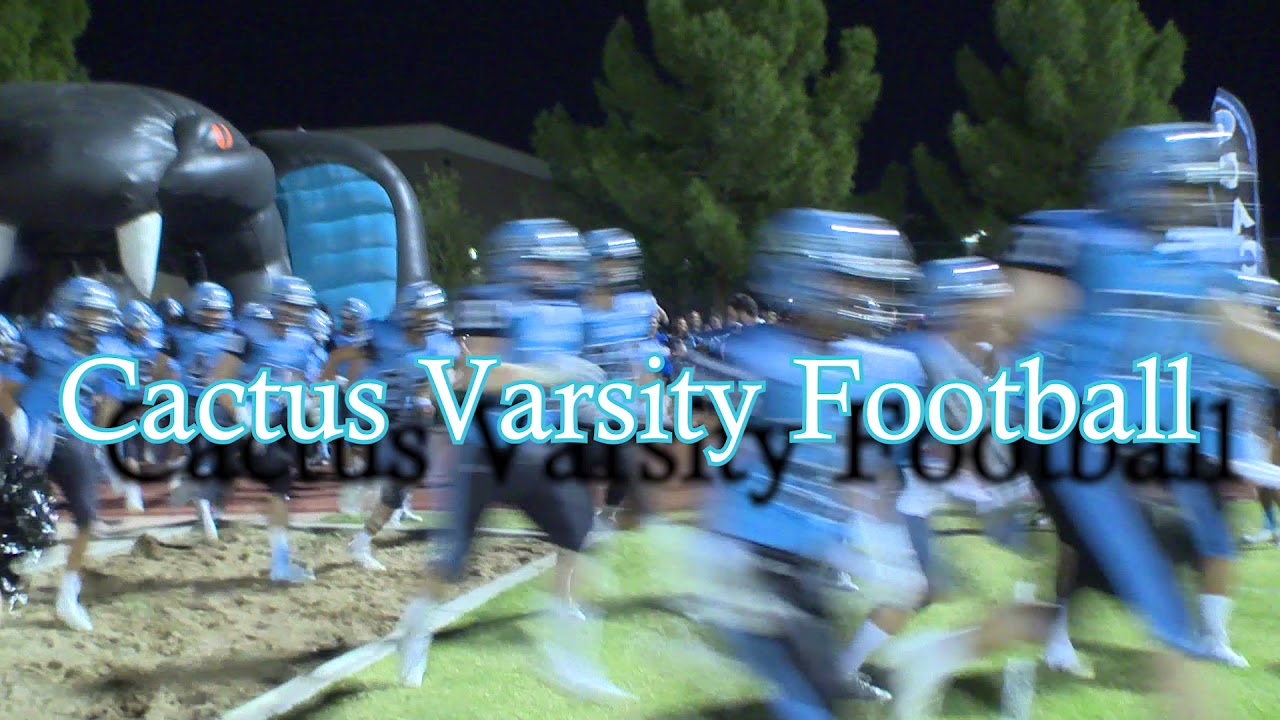 Cactus Football Promo 2017 - YouTube