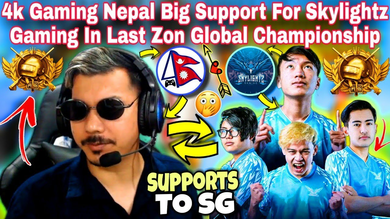 4k Gaming Big Support To Skylightz Gaming || 4k Dai Very Excited For SG || SG Survived In Last ...