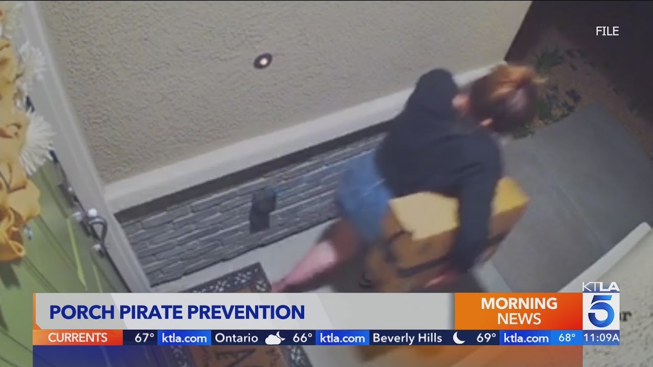 Porch pirates are coming. Here’s how to protect your packages - YouTube