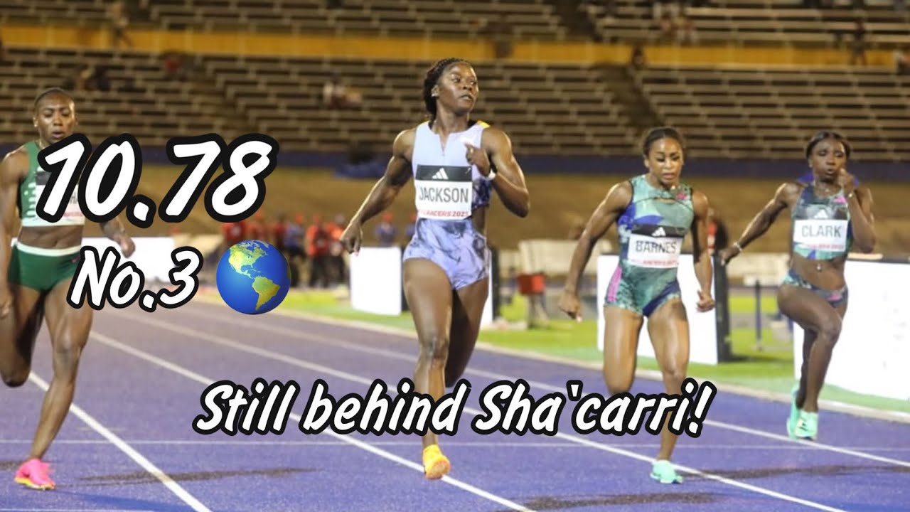 Shericka Jackson 100m (10.78) || Sha’carri Richardson Still #1 In The ...