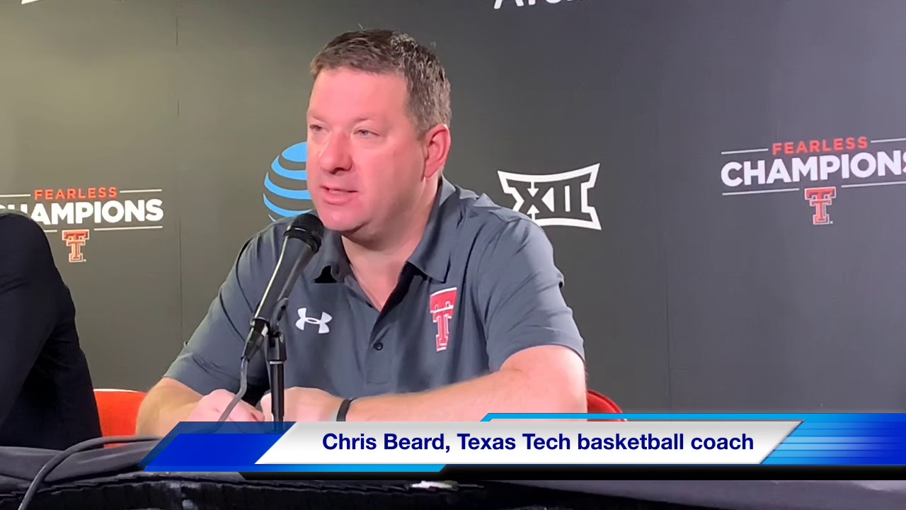 Texas Tech coach Chris Beard discusses the matchup against No. 23 ...