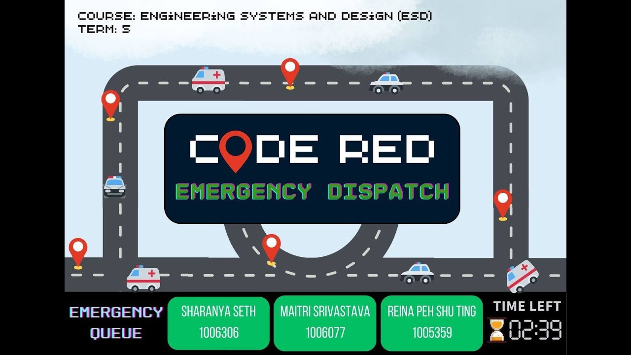 T01 2D Game - CODE RED: Emergency Dispatch - YouTube