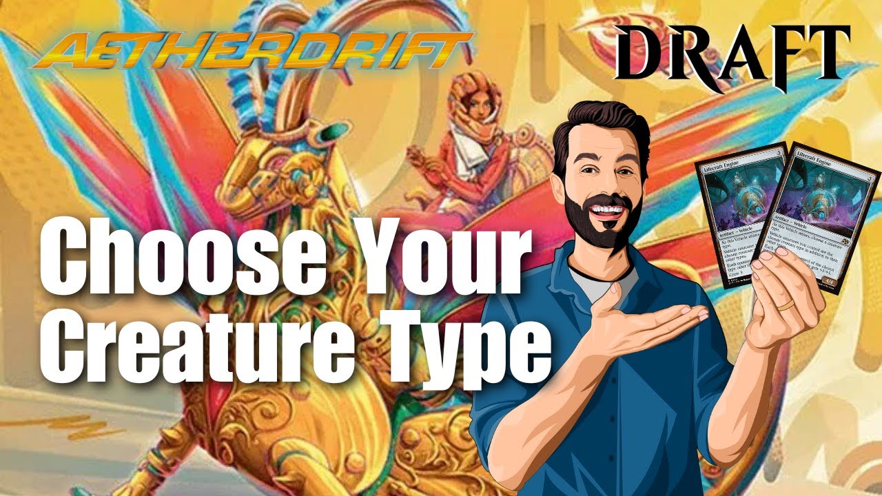 Choose Your Creature Type | Aetherdrift Draft | MTG Arena Gameplay ...
