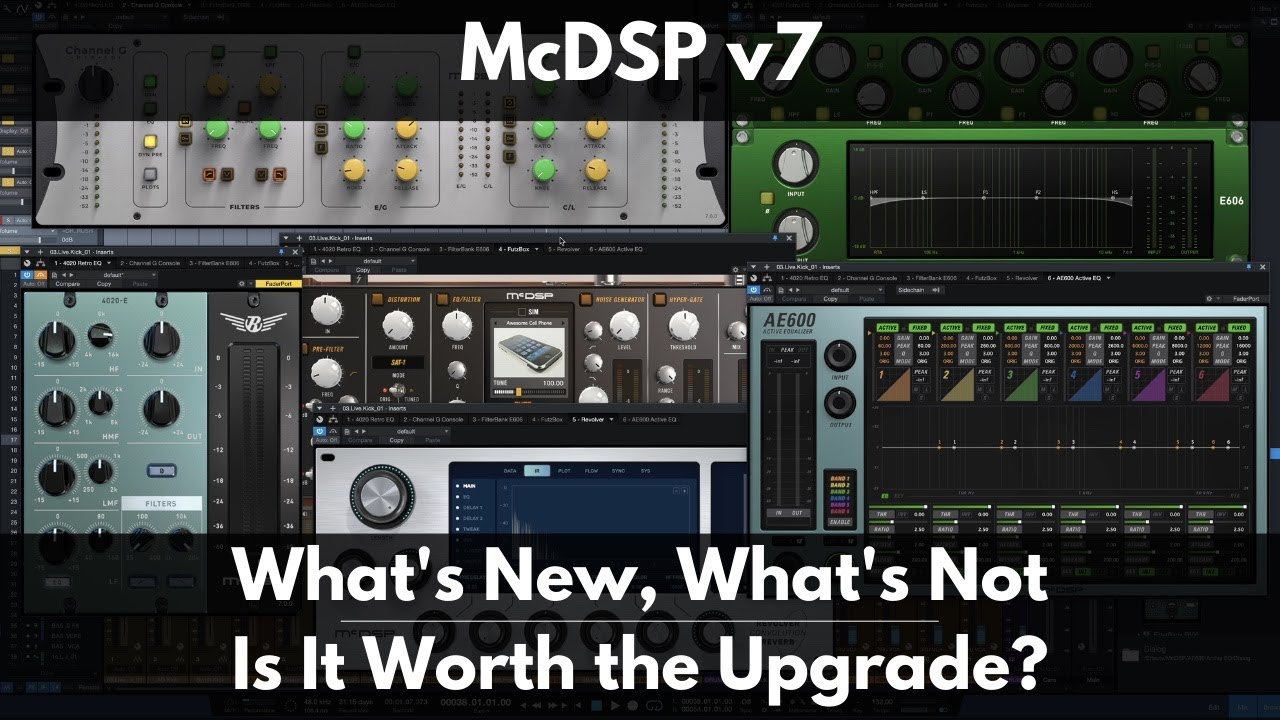 McDSP v7 | What's New, What's Not | Is It Worth the Upgrade? - YouTube