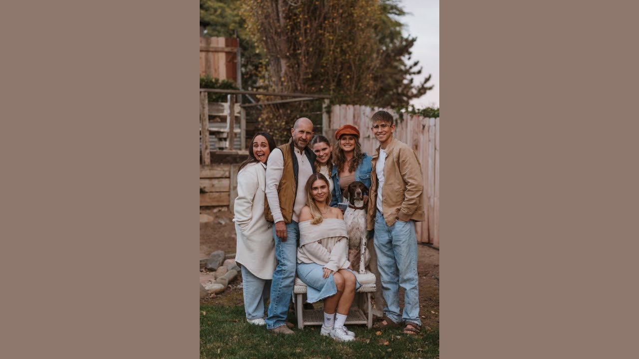 sousa family christmas photo session - YouTube