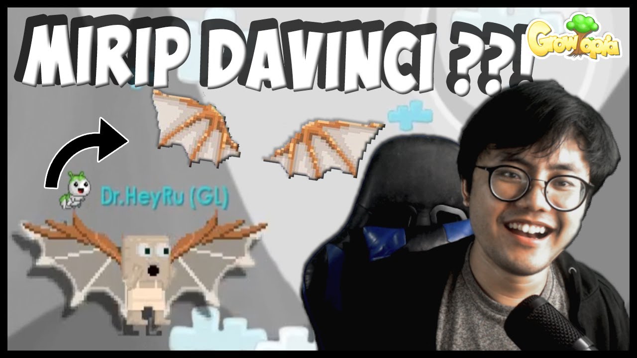 MIRIP DAVINCI WINGS (RIFT WING), KEREN PARAH !! | Growtopia Indonesia ...